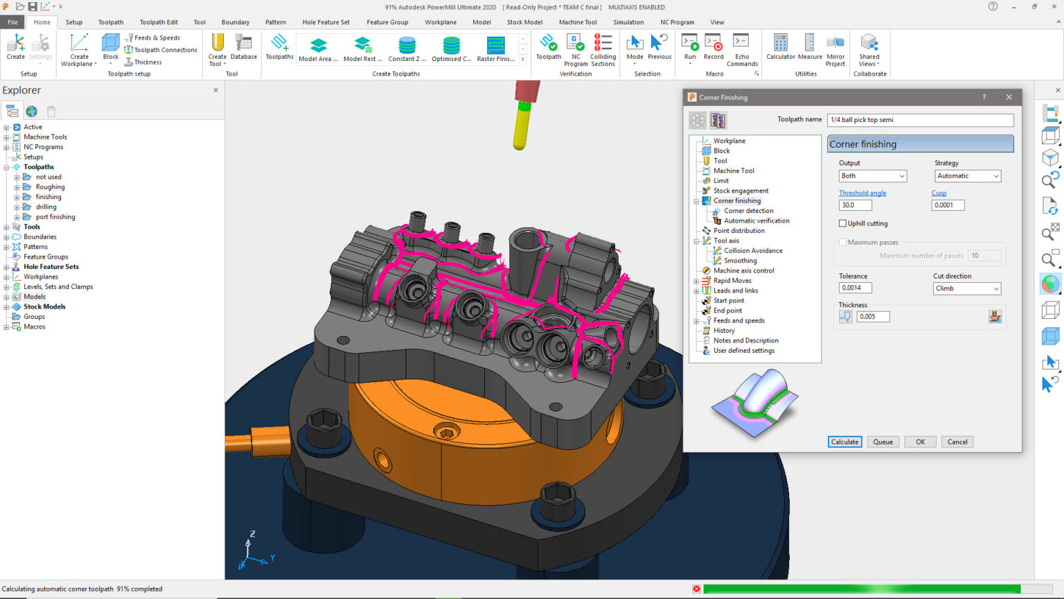 Latest update to PowerMill 2020.1 continues focus on speed and user ...