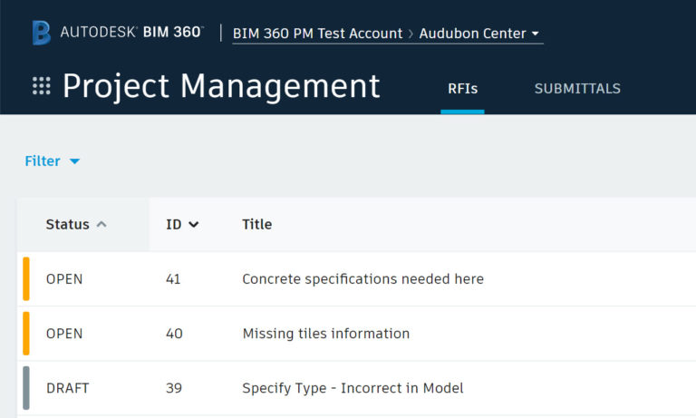 BIM 360 Docs Update - March 5, 2018 - BIM 360 Release Notes