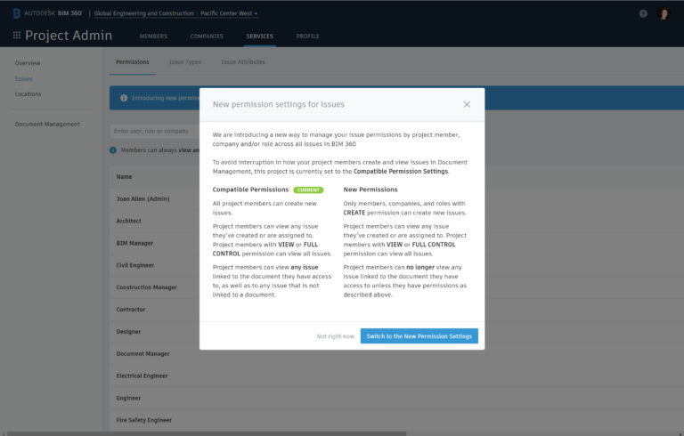 BIM 360 Issue Management Update - November 9, 2018 - BIM 360 Release Notes