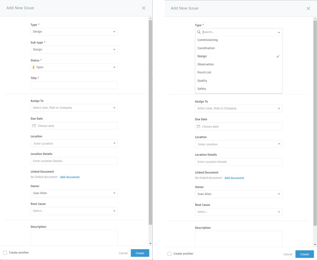BIM 360 Issue Management Update - November 9, 2018 - BIM 360 Release Notes