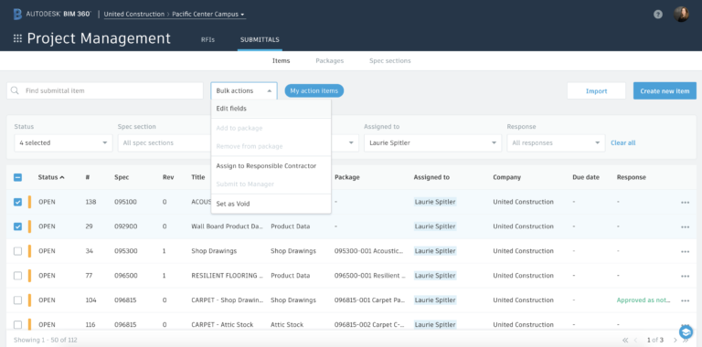 BIM 360 Project Management Update – December 17, 2018 - BIM 360 Release ...