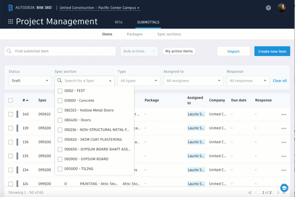 BIM 360 Project Management Update – December 17, 2018 - BIM 360 Release ...