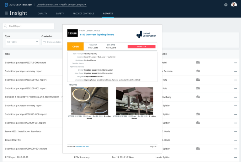 BIM 360 Insight Update: Insight now available for all next gen BIM 360 ...