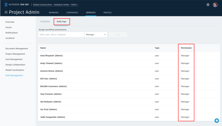 BIM 360 Field Management Update - July 8th 2019 - BIM 360 Release Notes