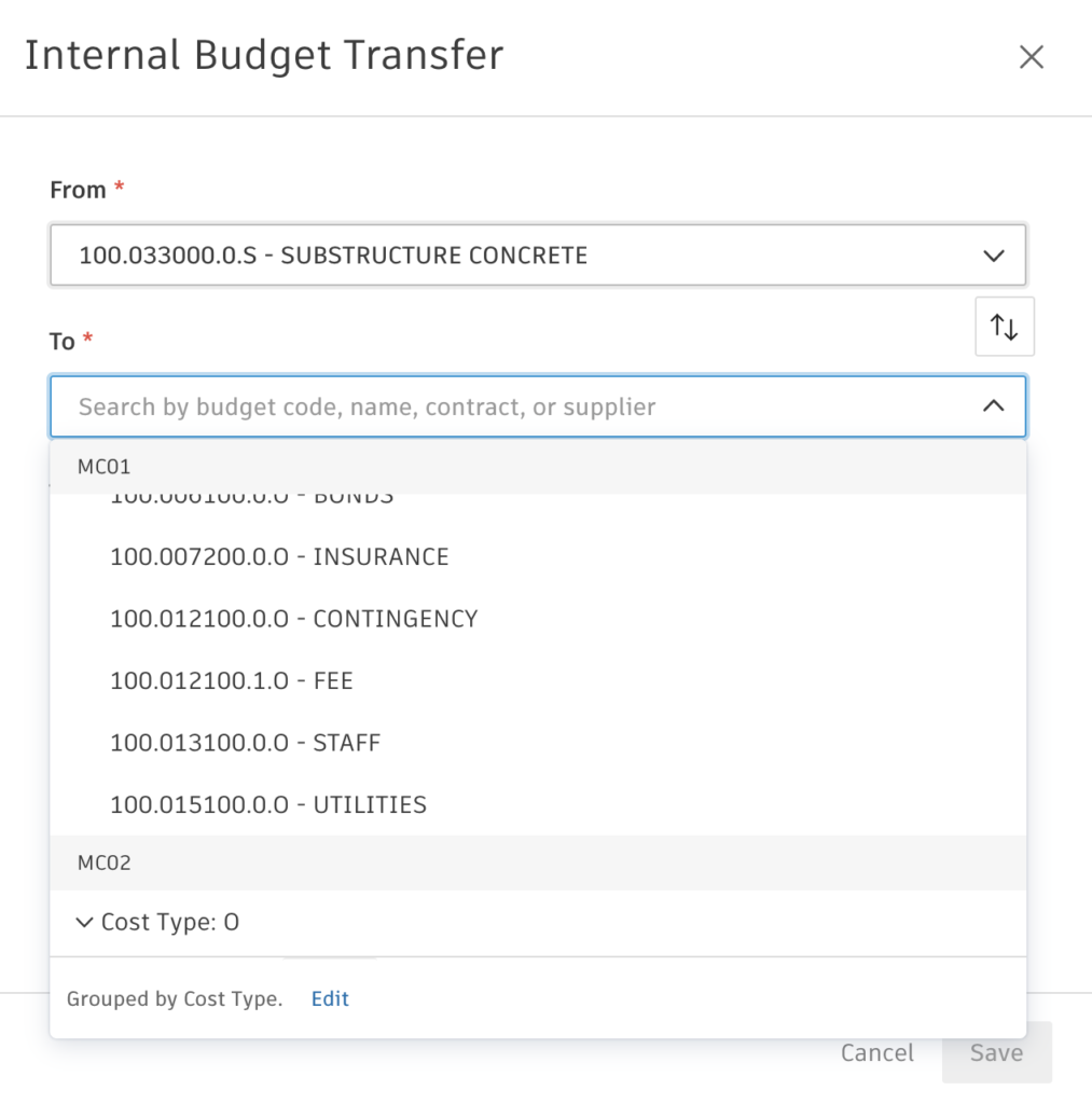 BIM 360 Cost Management Updates – December 2020 - BIM 360 Release Notes