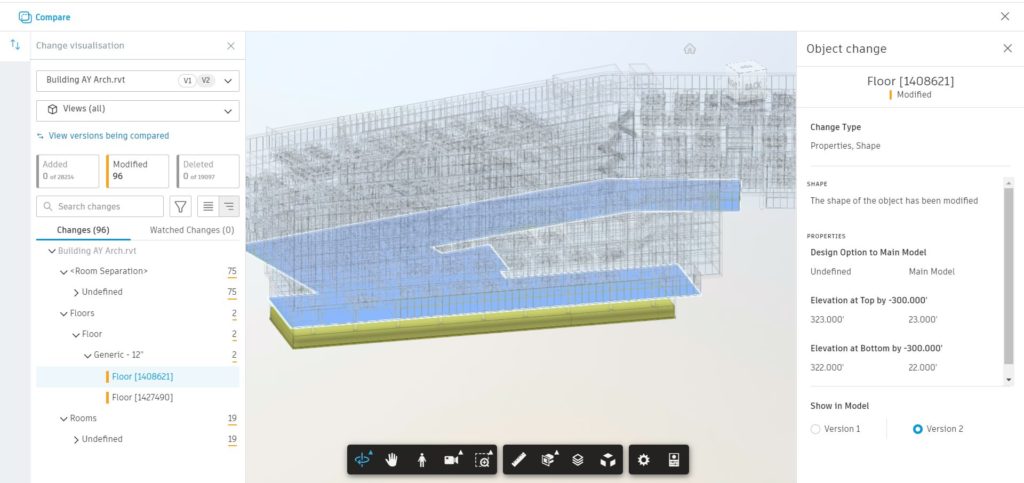 BIM 360 Design Collaboration Update – View Changes - November 2021 ...