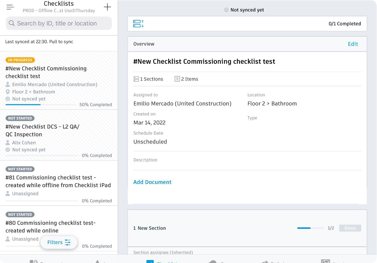 BIM 360 Field Management Releases March 2022 - BIM 360 Release Notes