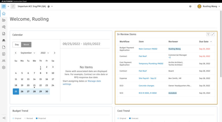 BIM 360 Cost Management - March 2023 - BIM 360 Release Notes
