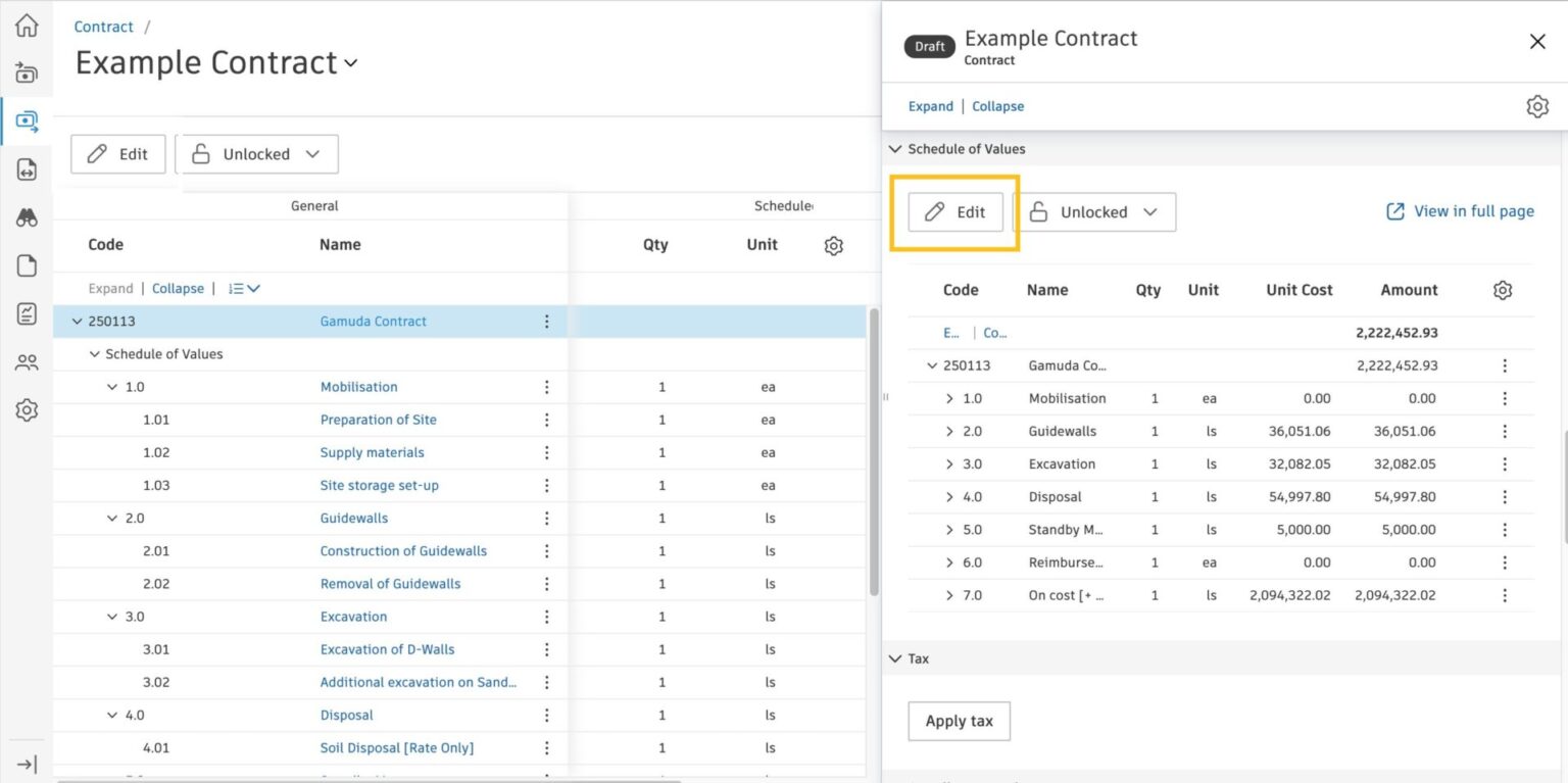 BIM 360 Cost Management - May 2025 - BIM 360 Release Notes