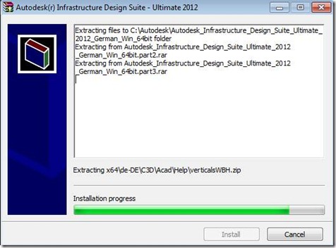 Netzwerkinstallation von Country Kits in der Autodesk Infrastructure ...