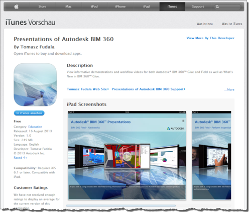Autodesk BIM 360 – Lösungspräsentationen als iPad App – BIM Blog