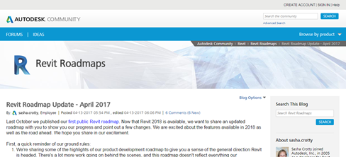 Neue Revit Roadmap Der Blick In Die Zukunft Bim Blog