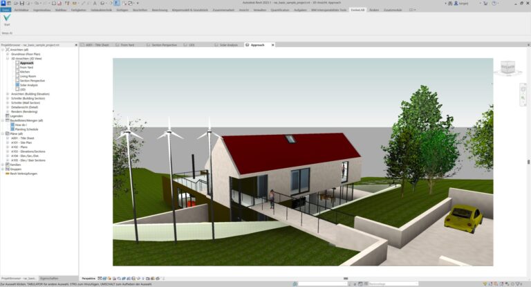 Revit Renderings mithilfe künstlicher Intelligenz mit Veras von Evolve ...