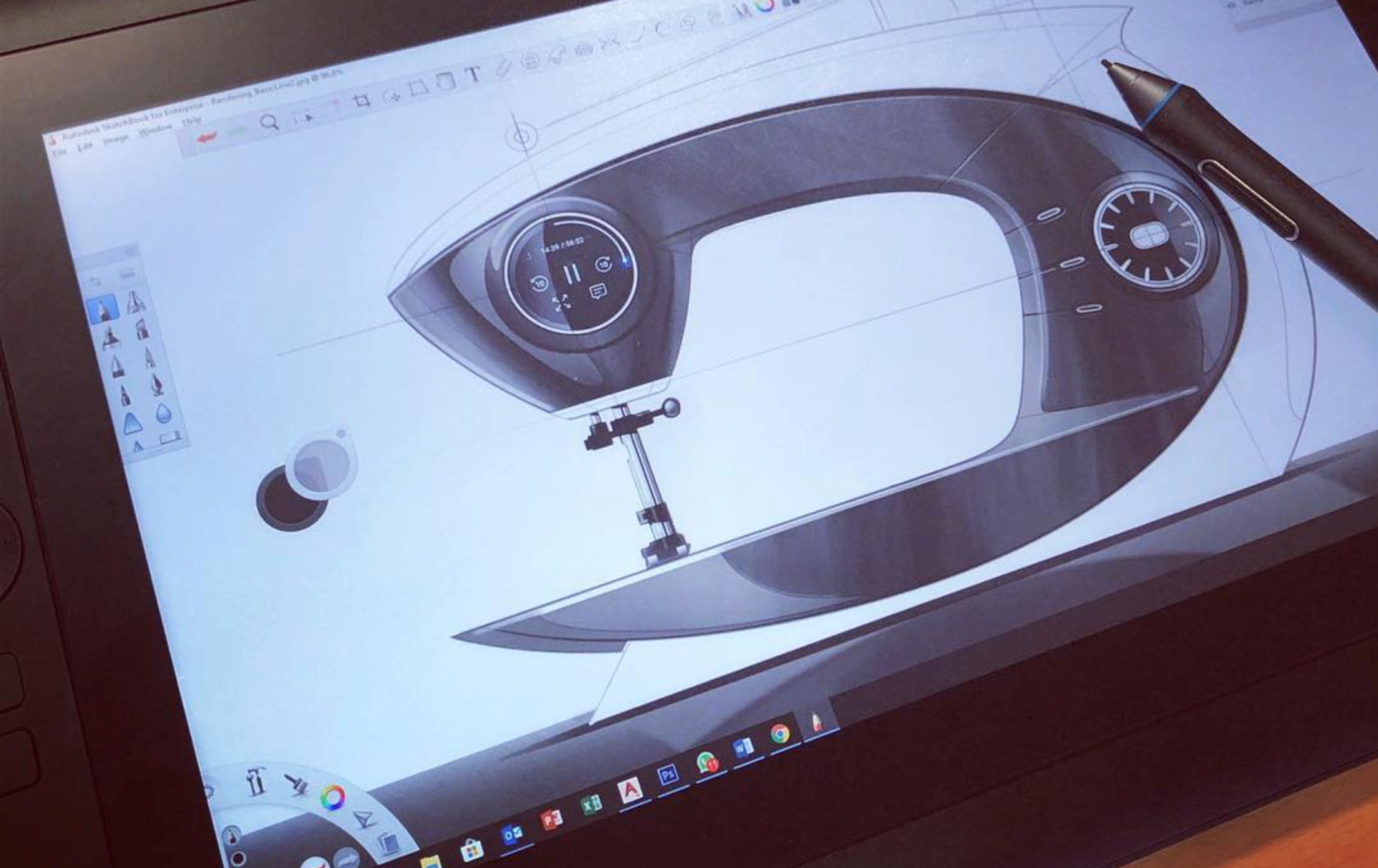 Industrial design: From sketch to concept model