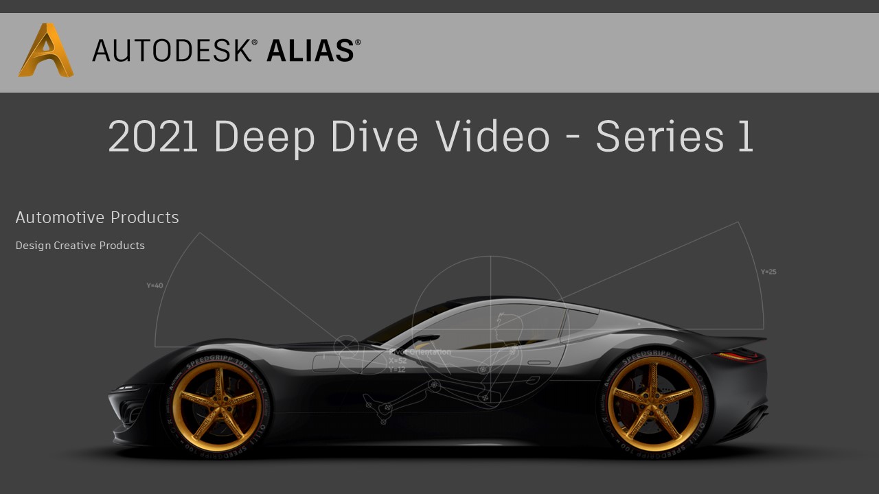 Autodesk Alias 2021 Deep Dive video launch