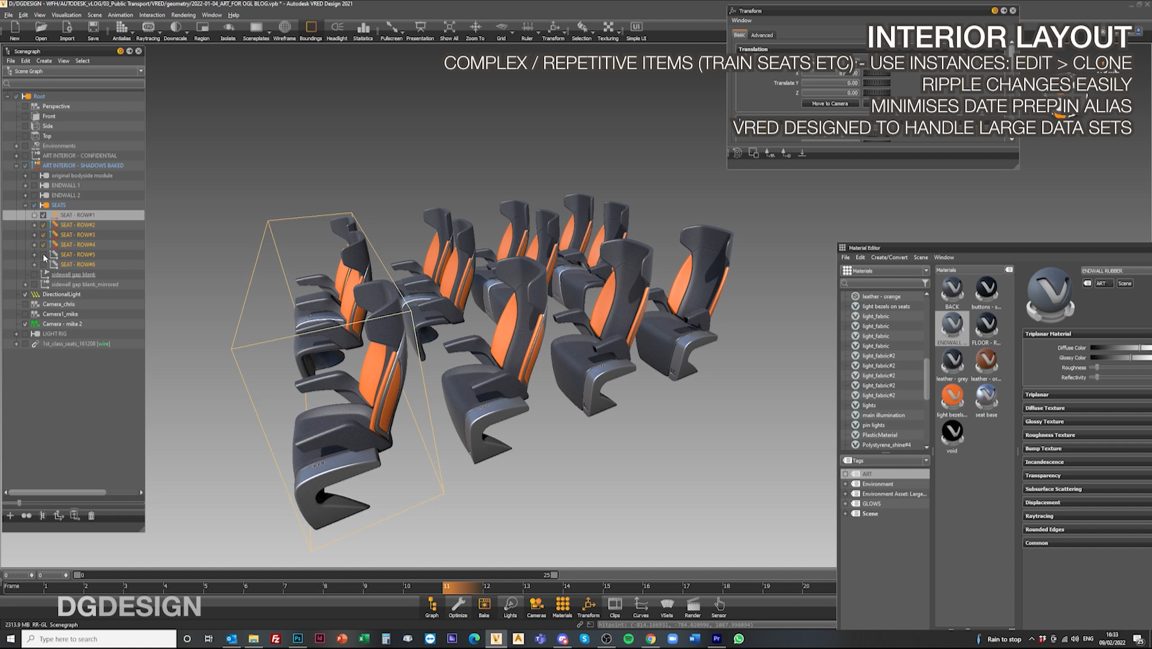Behind the scenes with Mike Turner: Interior rendering & VR set-up in VRED