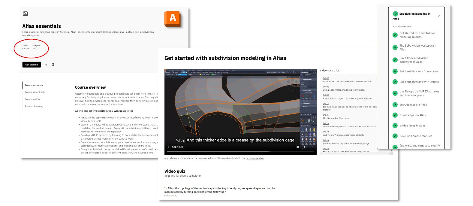 Alias certification course
