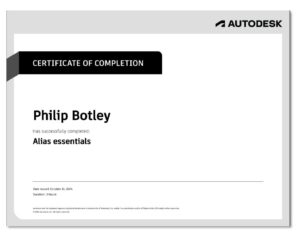 Alias certification course