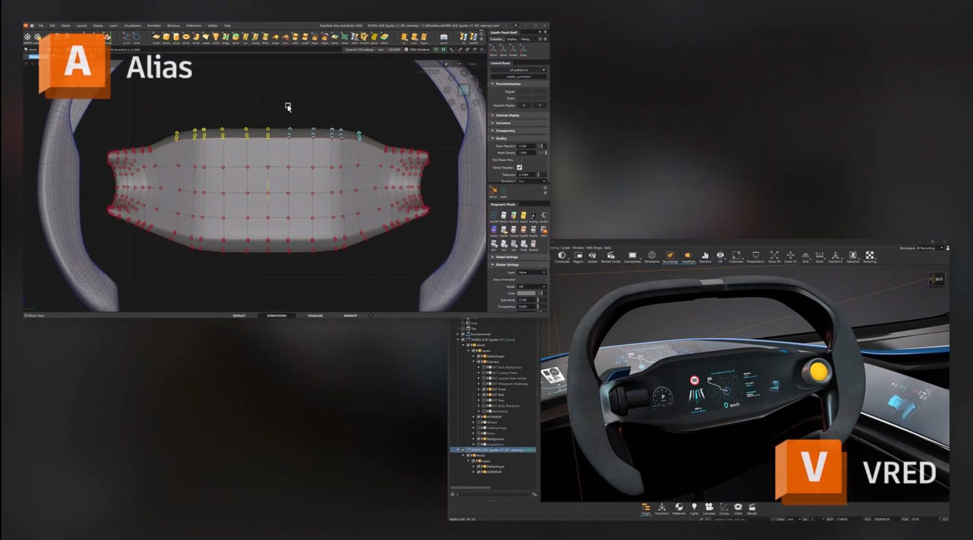 What’s new in VRED 2026: Next-gen visualization for designers