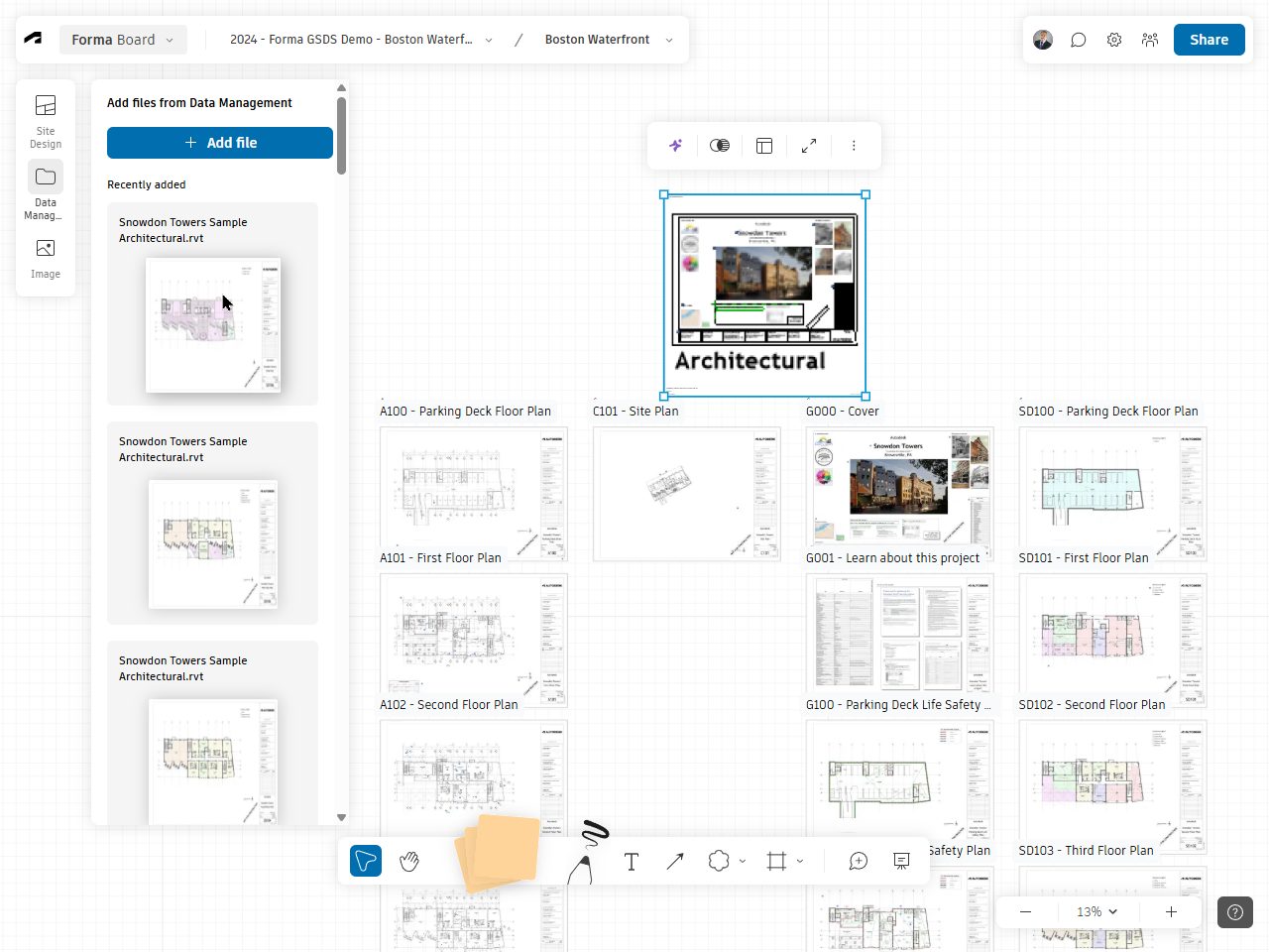 Forma Board available for all Forma Data Management users
