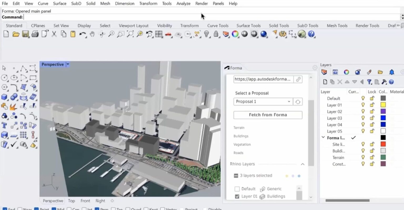 Interoperability workflow between Forma and Revit | Autodesk Forma