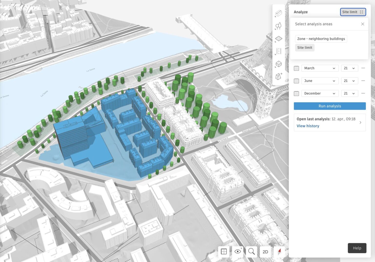 A must for any site analysis: optimizing sun with Forma Site Design