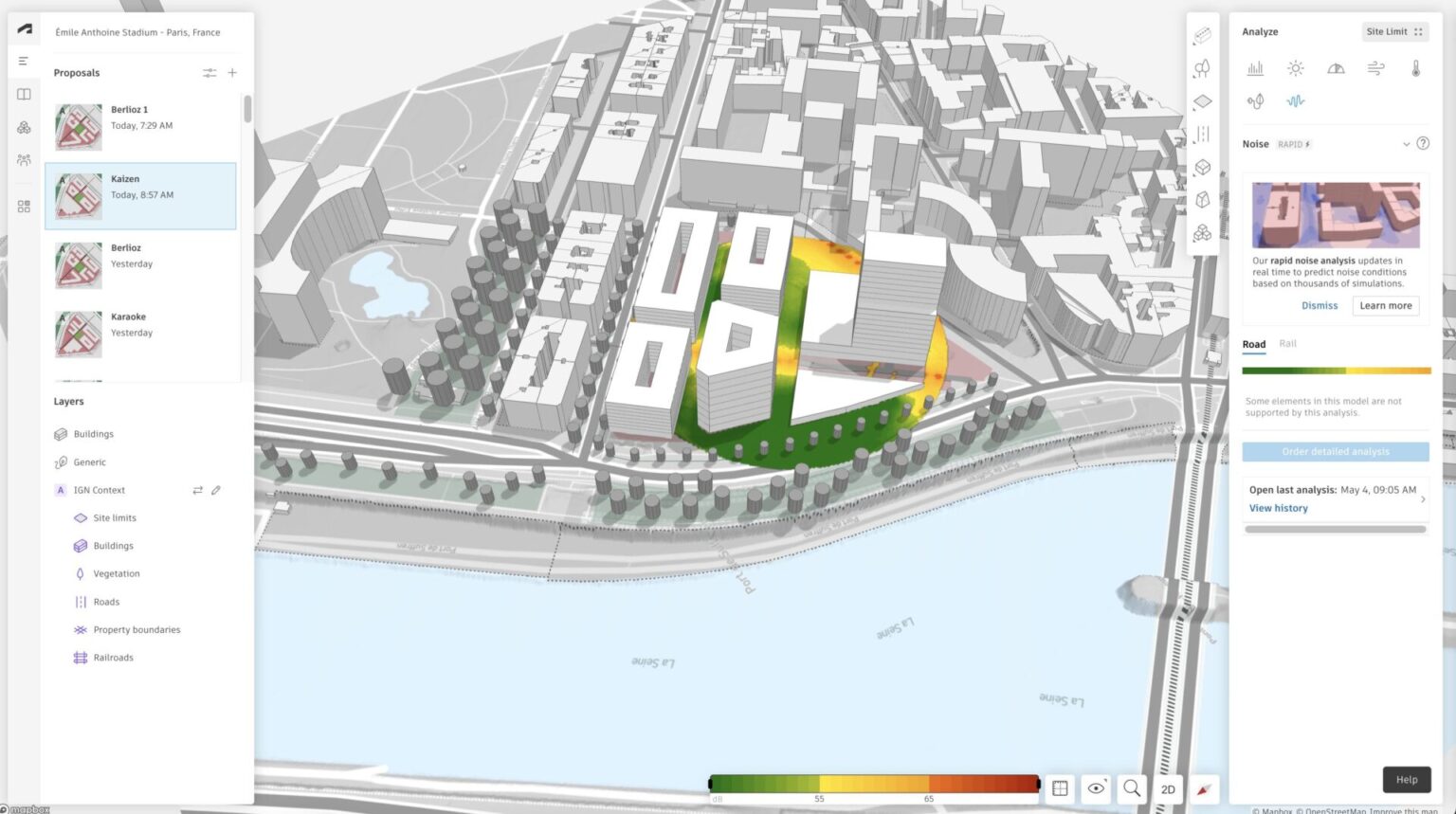 Forma's rapid wind analysis offers instant insights into wind ...
