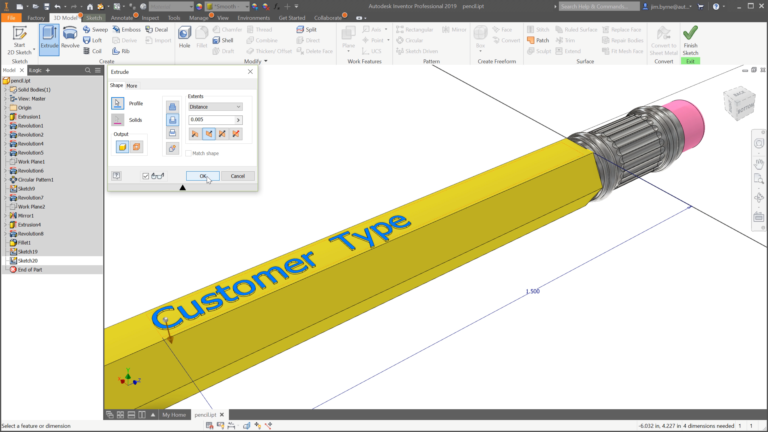 Quick Tip - Parameter Driven Text - Inventor Official Blog