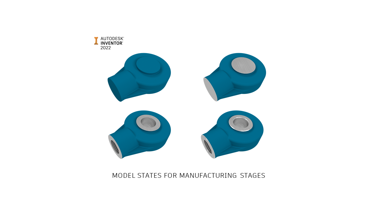 Autodesk Inventor what’s new 2022: Model states - Inventor Official Blog