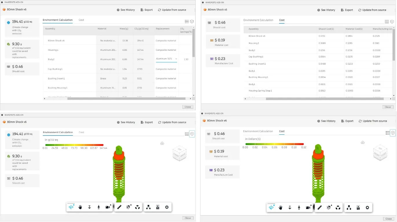 Teach Sustainable Product Design with the Makersite Add-on for Fusion 360 - Autodesk Learn Lab