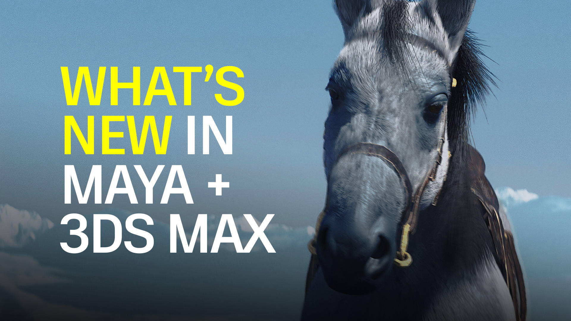 What’s new in Maya and 3ds Max? AI-powered horses, a modern sequencer ...