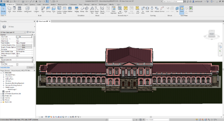 ReCap + Revit - Modelagem do Museu Imperial de Petrópolis a partir de ...