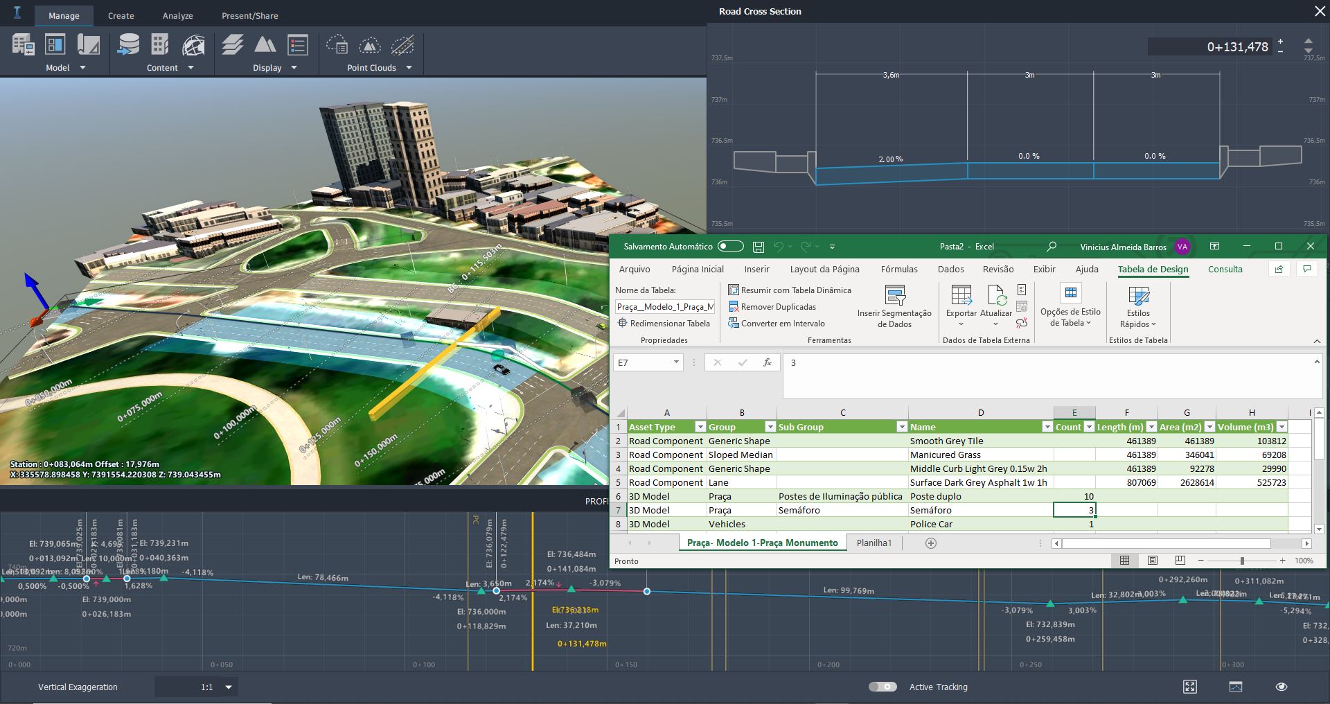 Como Fazer Análise de Vias e Extrair Dados do Modelo - InfraWorks ...
