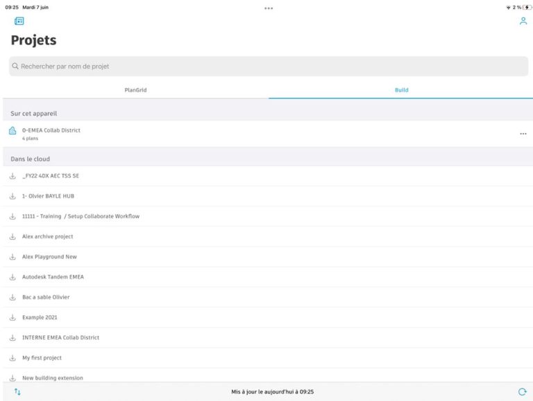 [Nouveauté] L’application mobile PlanGrid Build – Village BIM