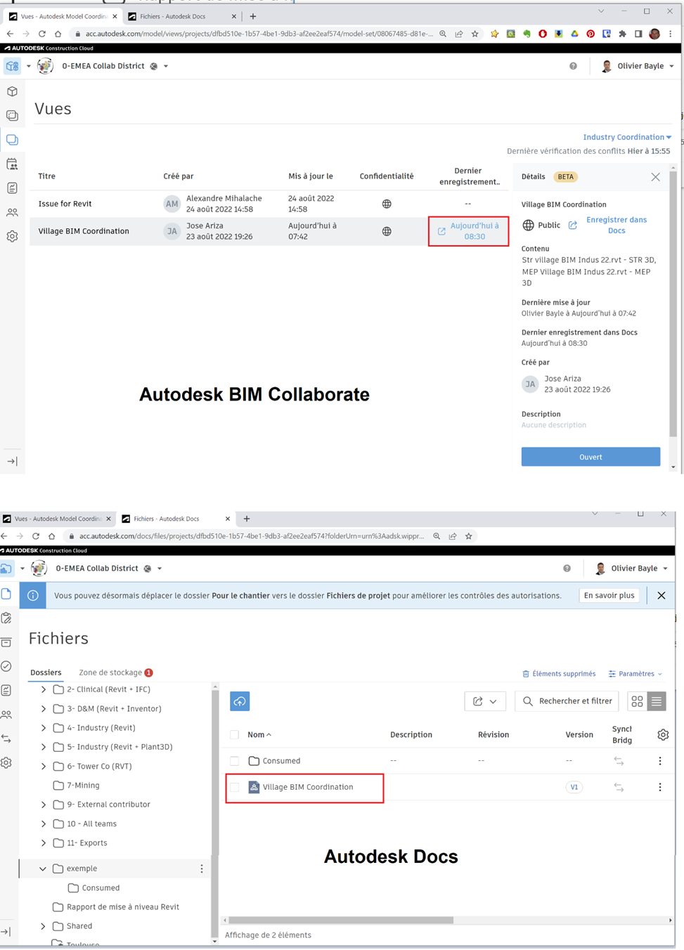 [Nouveauté] Autodesk BIM Collaborate – Sauvegardez des vues de modèles dans Autodesk Docs ...