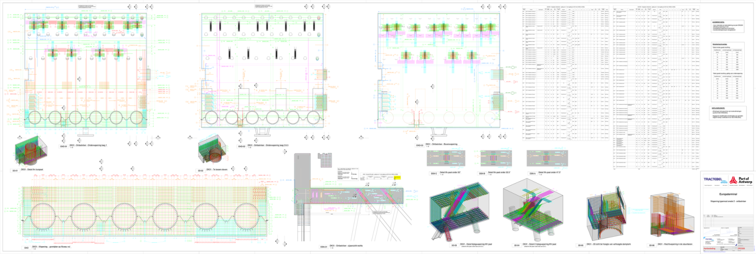 [Témoignage] La réalisation du terminal Europa du Port d’Anvers par TRACTEBEL avec Revit ...