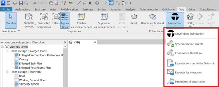 [Nouveauté] Le complément « Twinmotion for Revit » – Village BIM