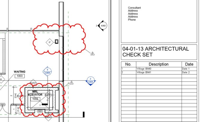 [Tutoriel] Autodesk Revit – Les nuages de révision – Village BIM