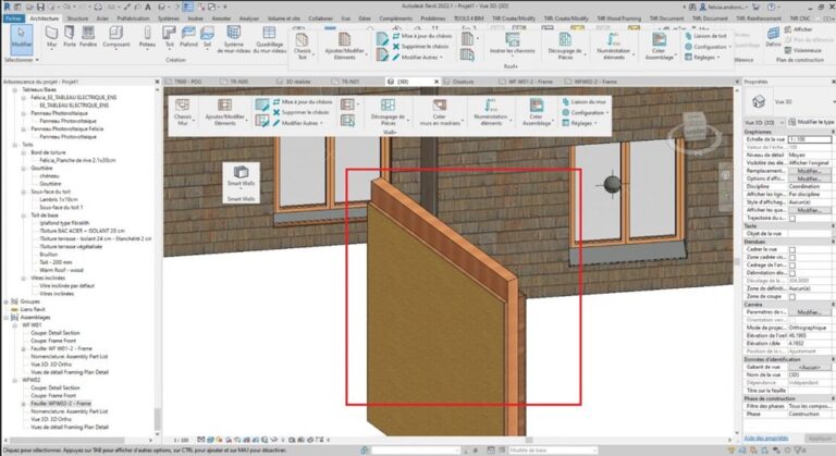 [Nouveauté] Le complément Wood Framing for Revit – Village BIM
