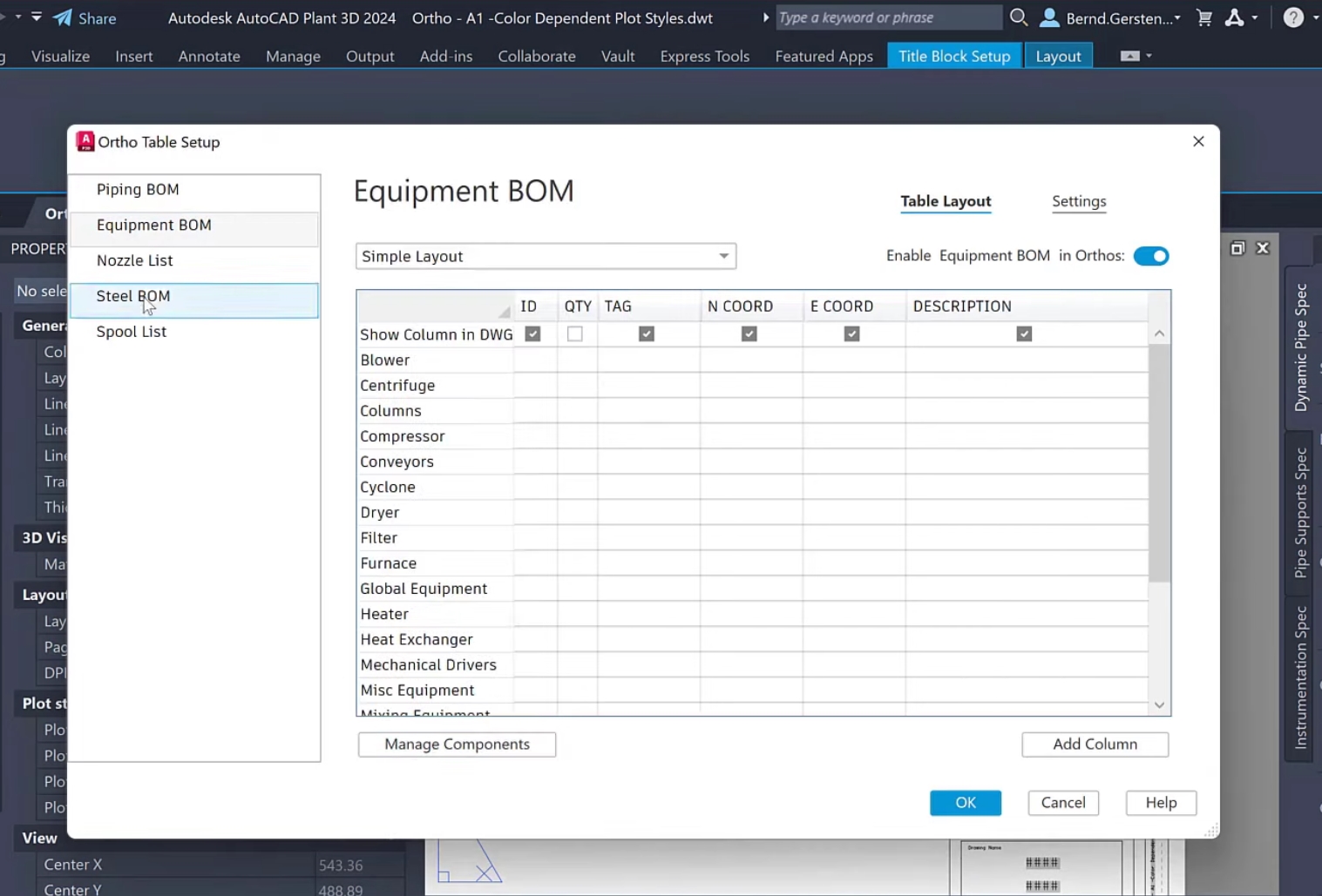 [Nouveauté] AutoCAD Plant 3D 2024 – Nouvelles fonctionnalités – Village BIM