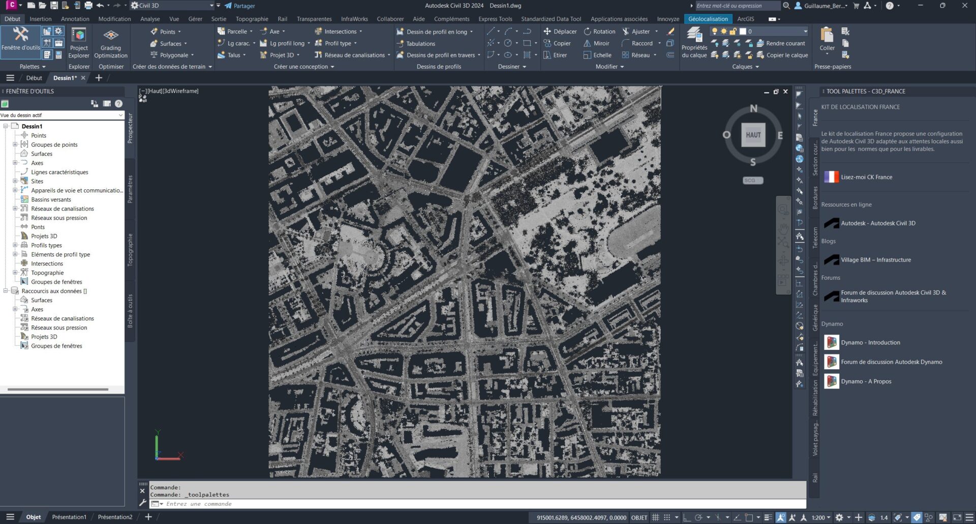 [Tutoriel] Créer un MNT précis à partir des données LidarHD de l’IGN – Village BIM
