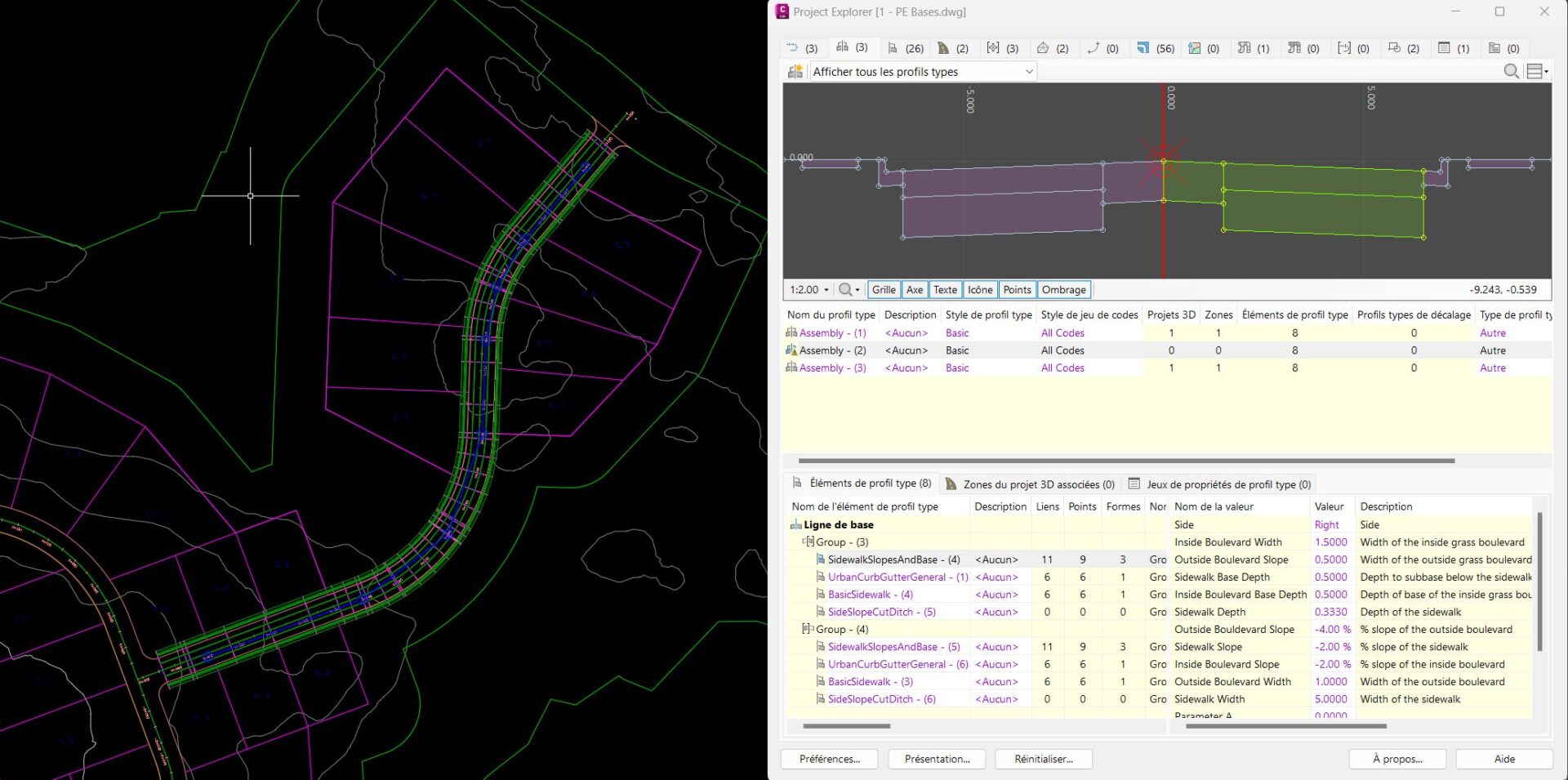 [Découvrir] Project Explorer pour Civil 3D – Village BIM
