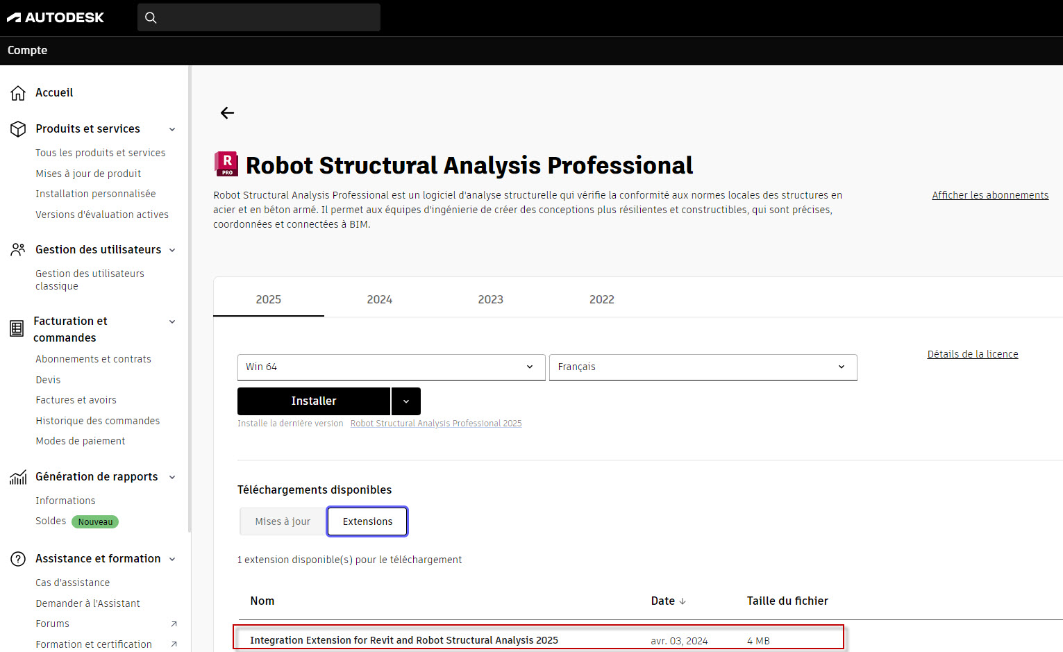 [Nouveauté] Autodesk Robot Structural Analysis 2025 – Village BIM