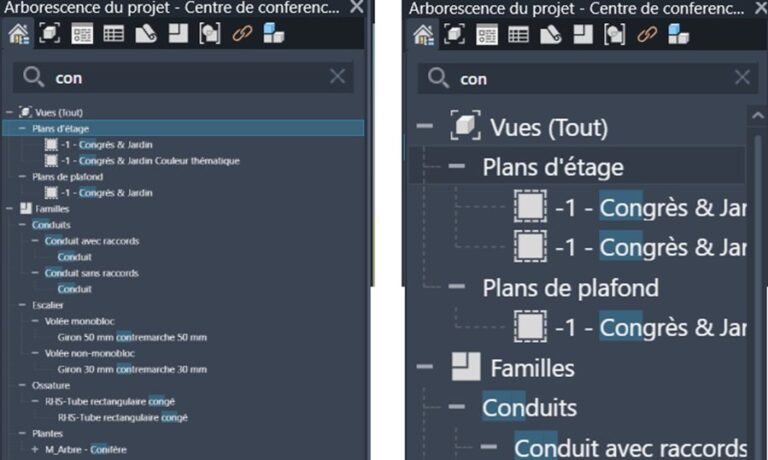 [Nouveauté]Autodesk Revit 2025.2 – Arborescence du projet à onglets ...