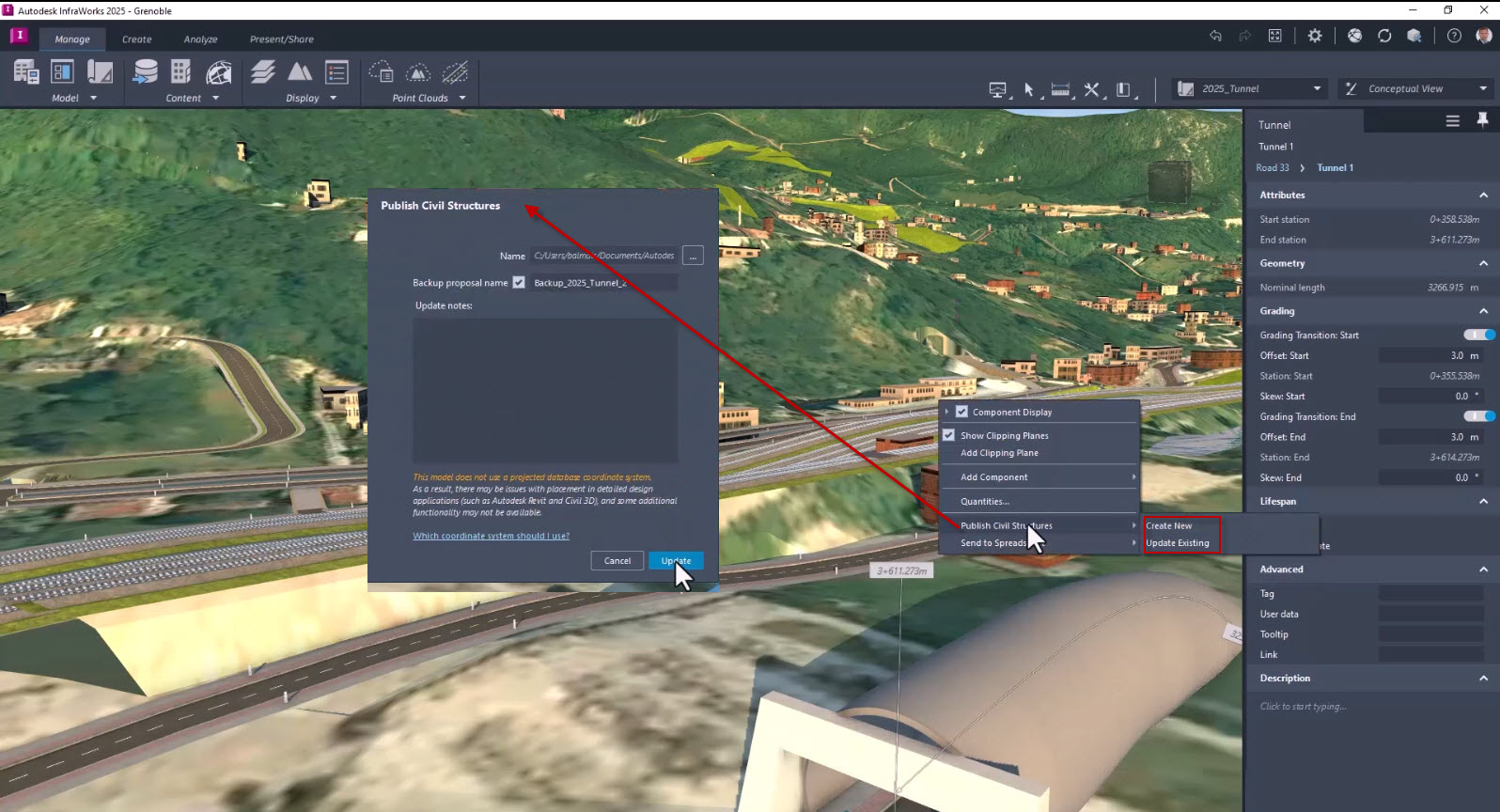 [Tutoriel] Création d’un Tunnel avec InfraWorks – Village BIM