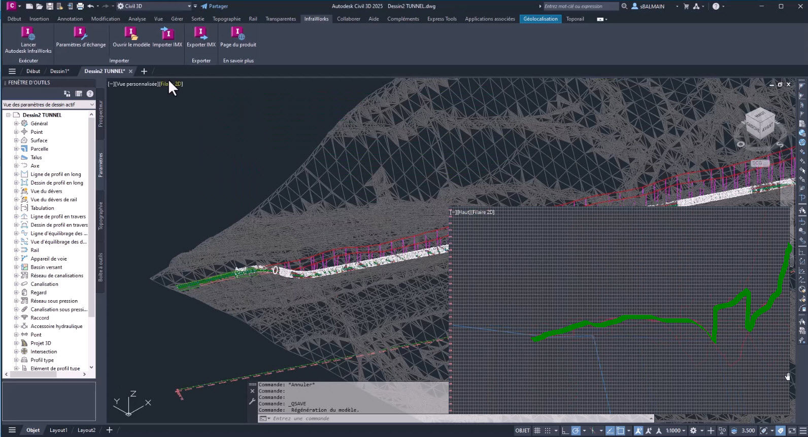 [Tutoriel] Création d’un Tunnel avec InfraWorks – Village BIM