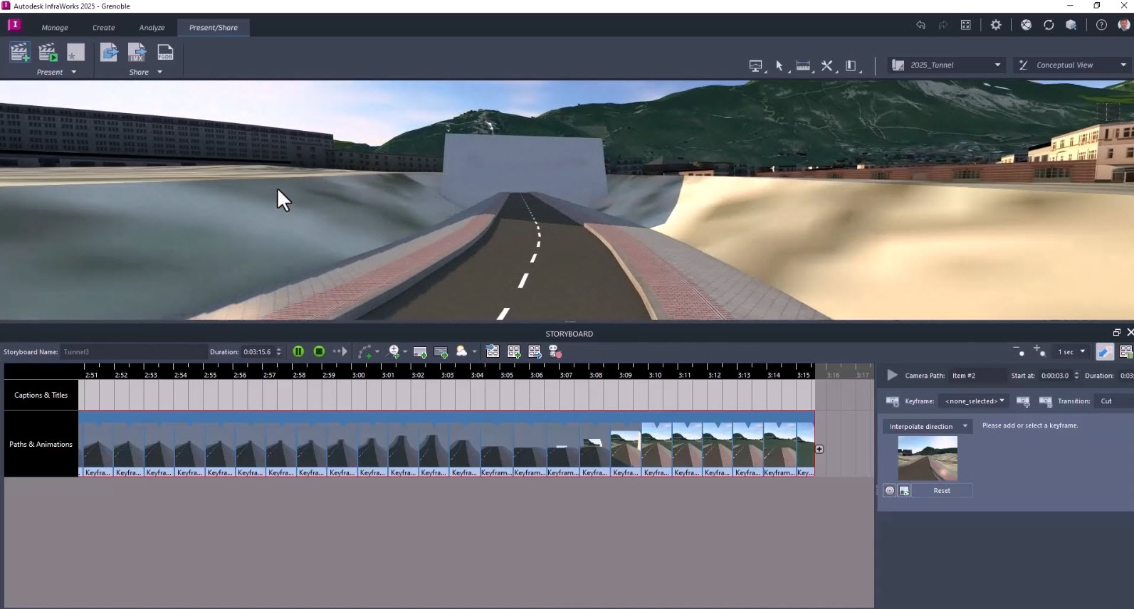 [Tutoriel] Création d’un Tunnel avec InfraWorks – Village BIM