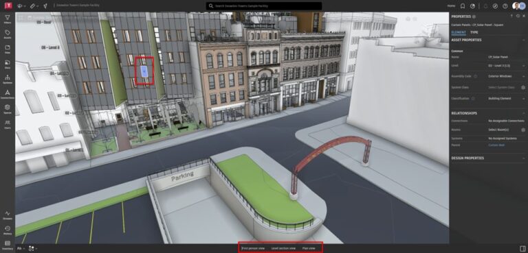 [Nouveauté] Autodesk Tandem – Interface interactive – Village BIM